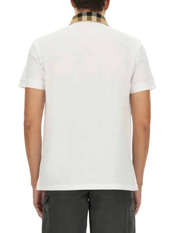 Burberry Cotton Pique Polo