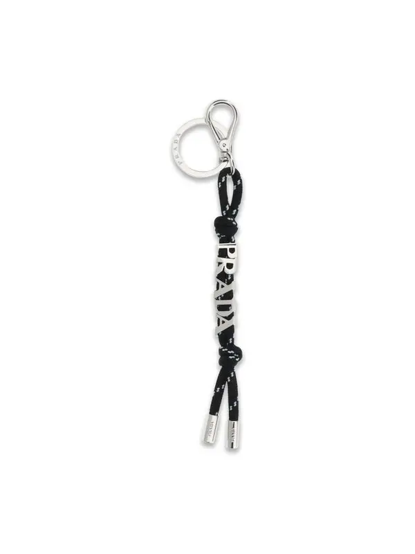 Prada Speedrock Keychain - Black