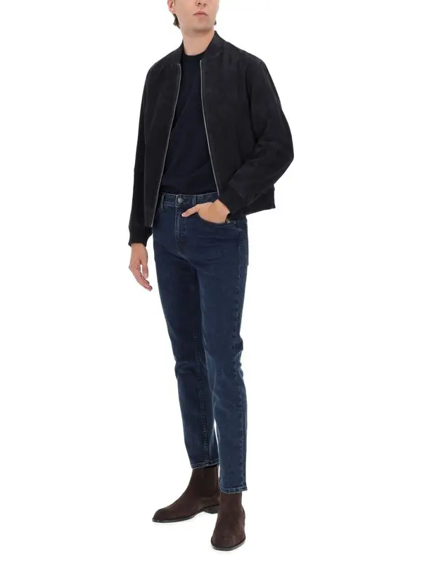 BOSS H-muller Bomber Jacket - Blue