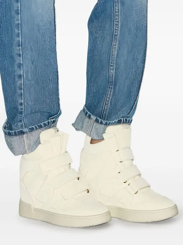 Isabel Marant Étoile High-top Sneakers With Strap Fastening