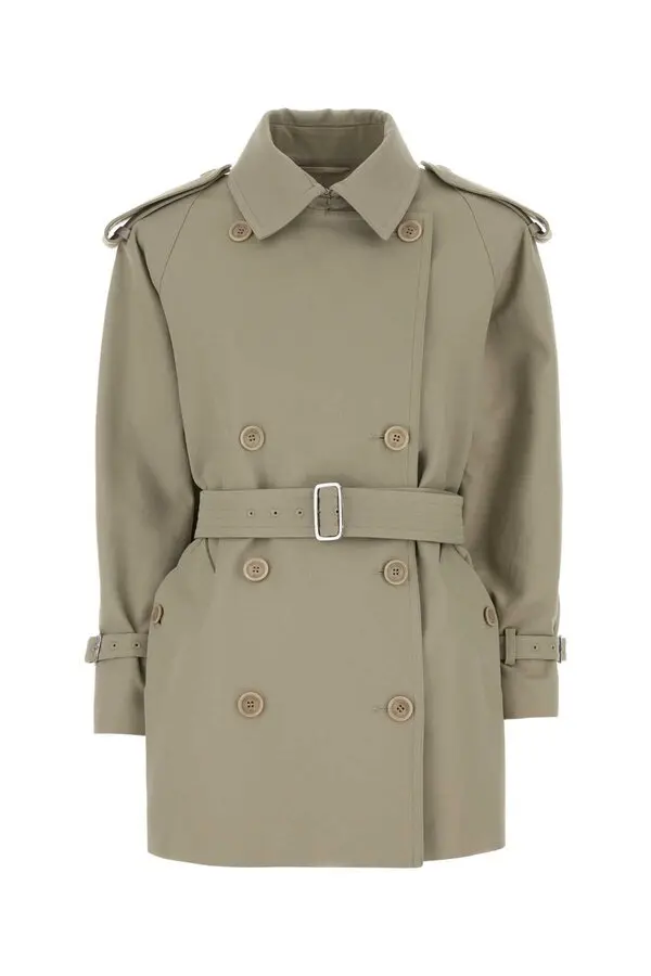 Max Mara Cacio Trench Coat - Gray