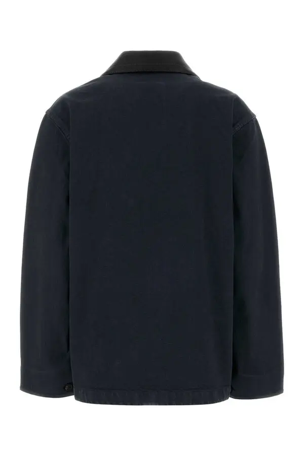 Miu Miu Navy Denim Trucker Jacket