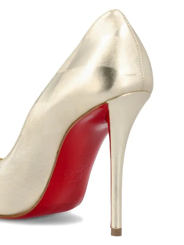 CHRISTIAN LOUBOUTIN Miss Z Leather Pumps