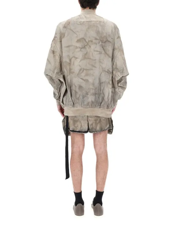 Rick Owens Jumbo Flight Bomber - Cream