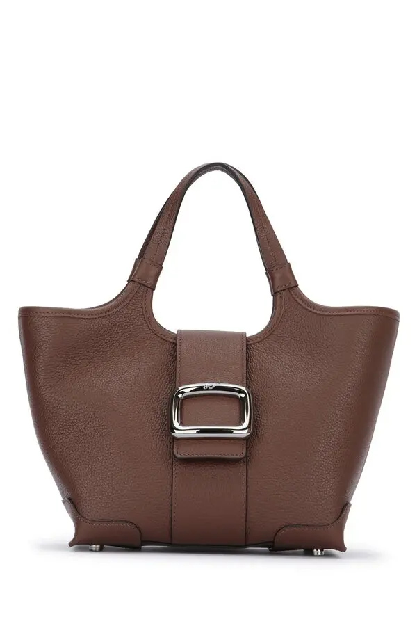 ROGER VIVIER Leather Top Handle Bag - Multicolor
