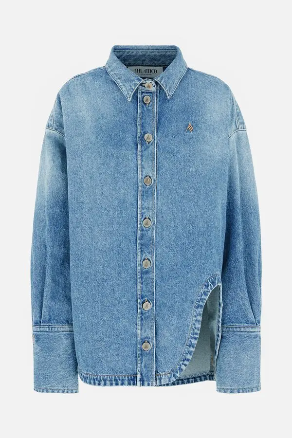 Attico Denim Shirt - Multicolor