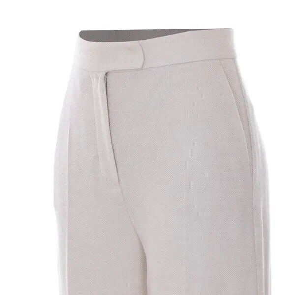 Max Mara Attinia Wool Piquet Trousers
