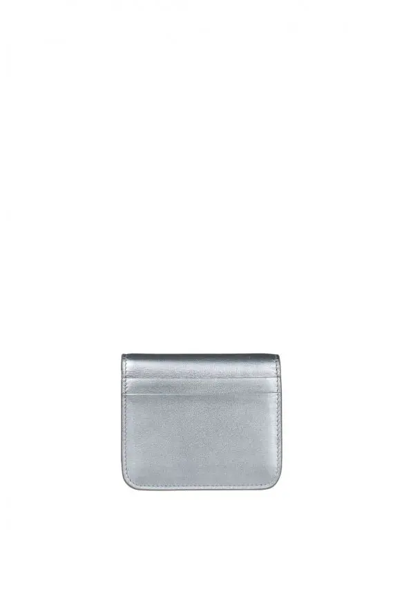 Balenciaga Wallet Cash Mini - Silver