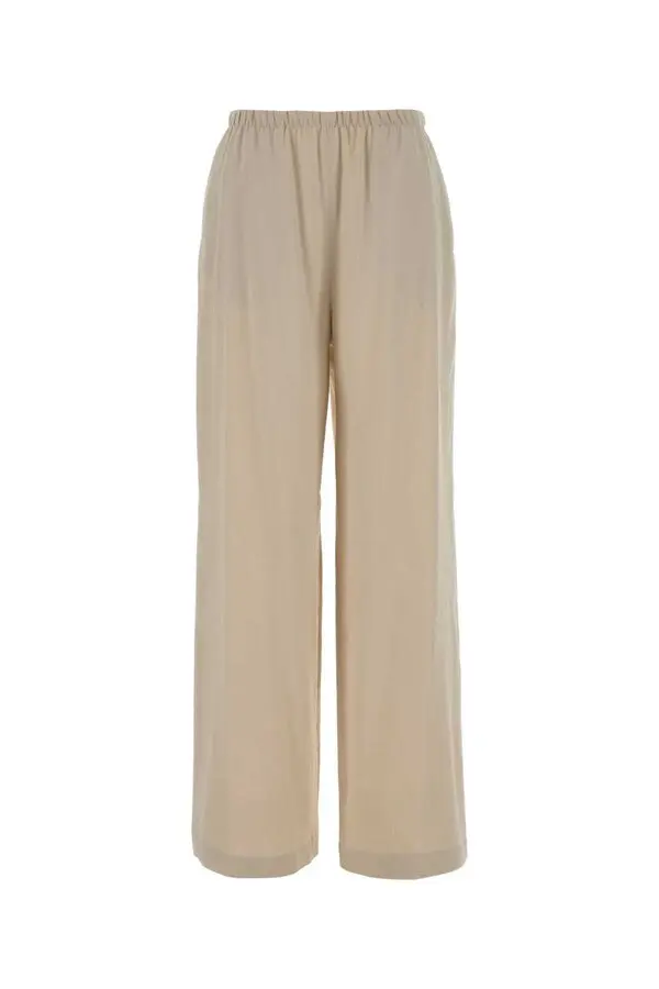 Max Mara Sand Jersey Pant - Brown