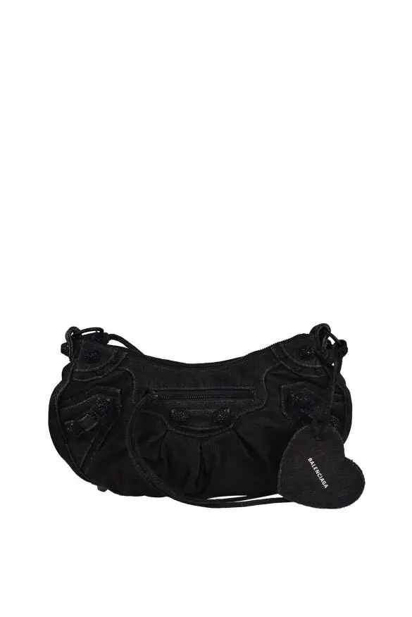 Balenciaga Cagole Shoulder Bag - Black