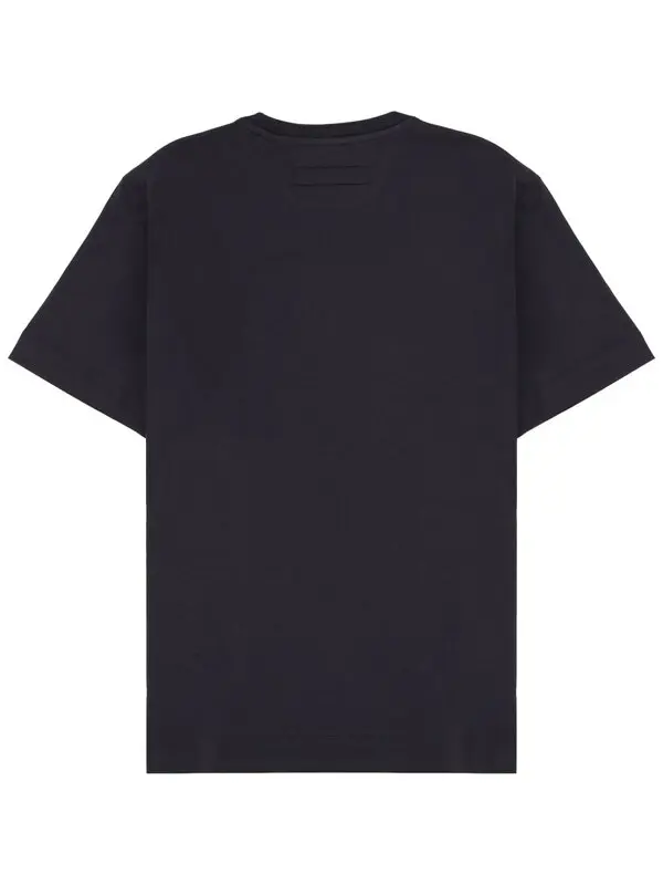 Zegna T-shirt With Logo - Black