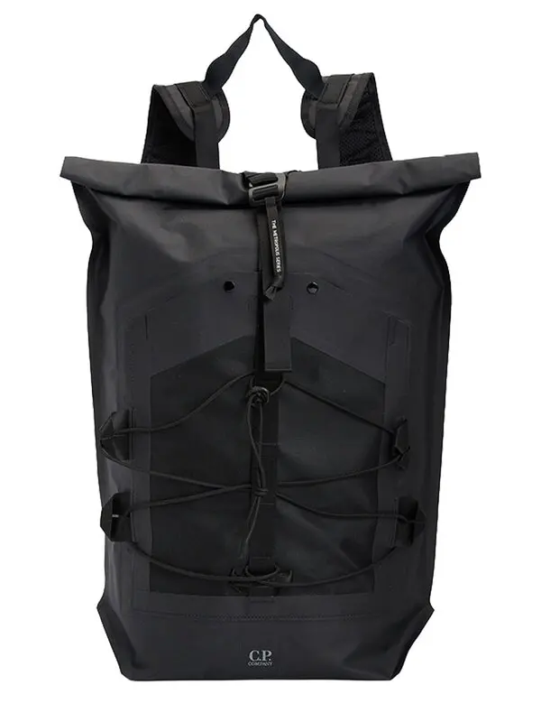 C.P. COMPANY Backpack With Logo - Black