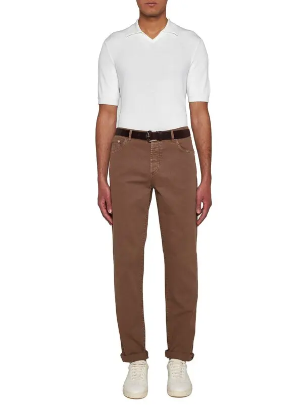 Brunello Cucinelli Cotton Polo Shirt - Multicolor