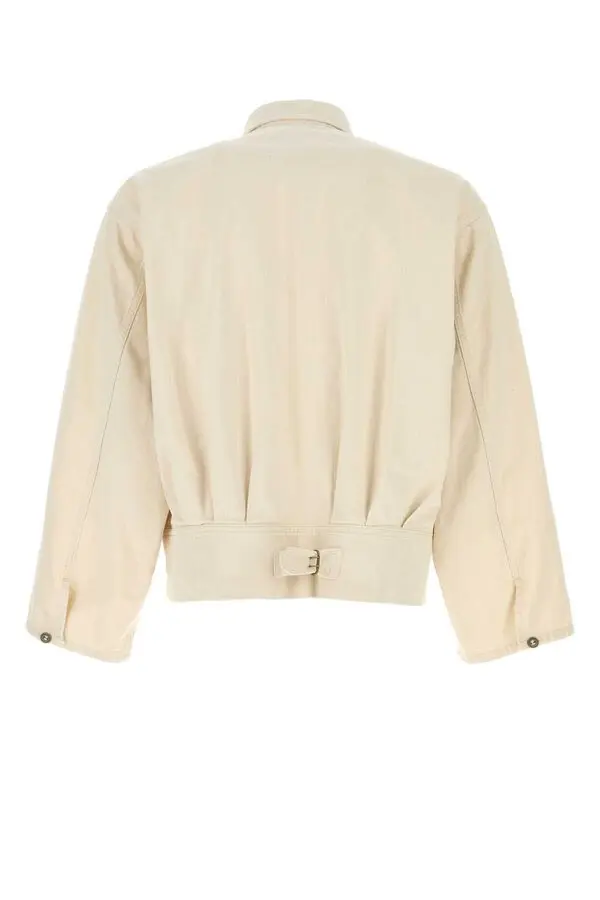 MAISON MARGIELA Melange Sand Denim Jacket
