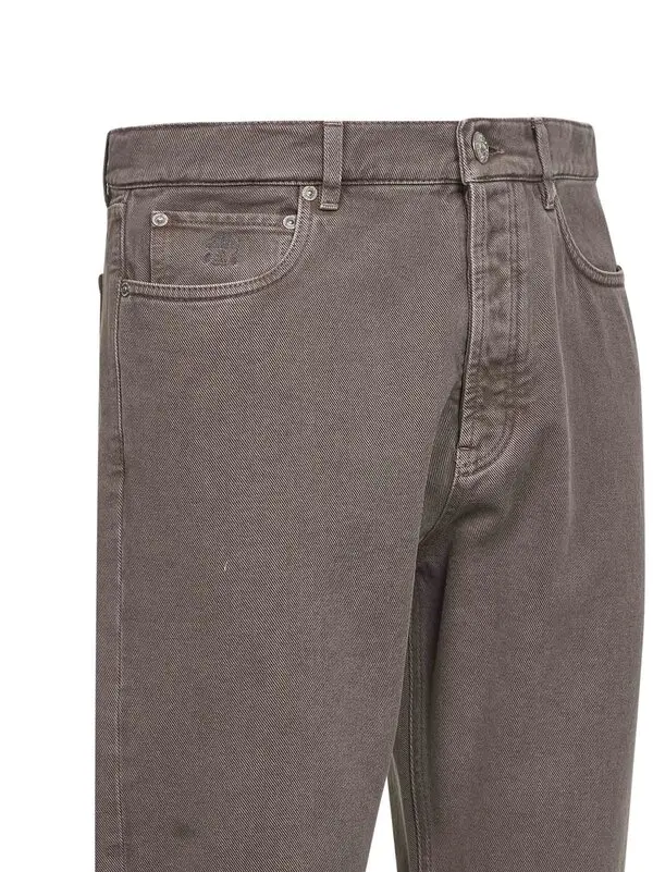 Brunello Cucinelli Garment-dyed Denim Iconic Fit Jeans - Multicolor