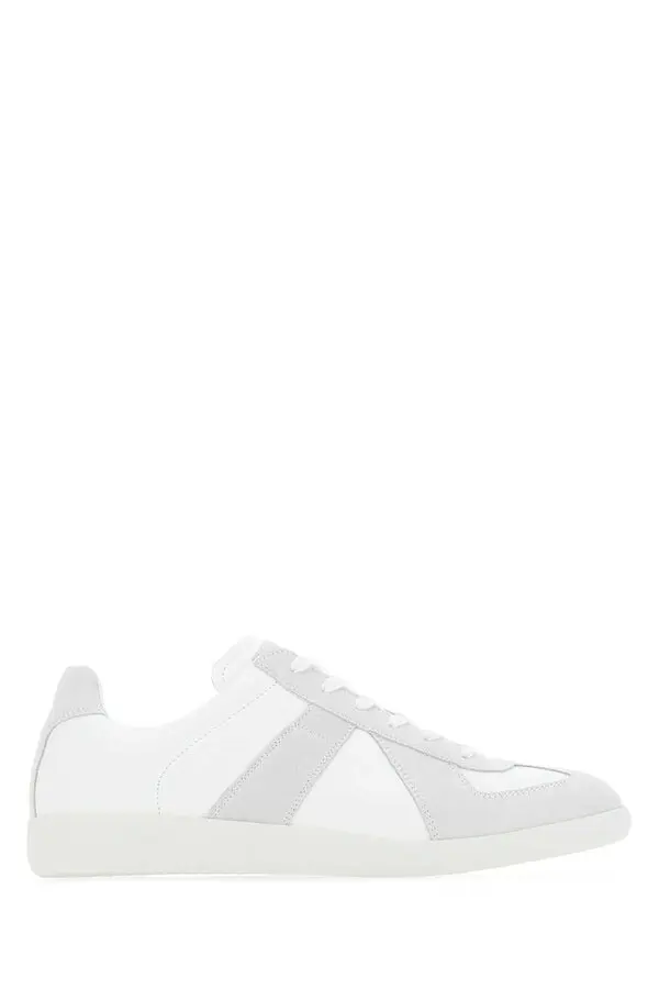 MAISON MARGIELA Two-tone Leather Replica Sneakers