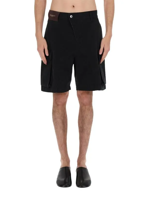 JW Anderson Cargo Shorts With Logo Patch