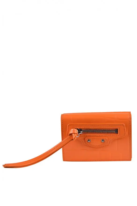 Balenciaga Neo Classic Wallet - Orange