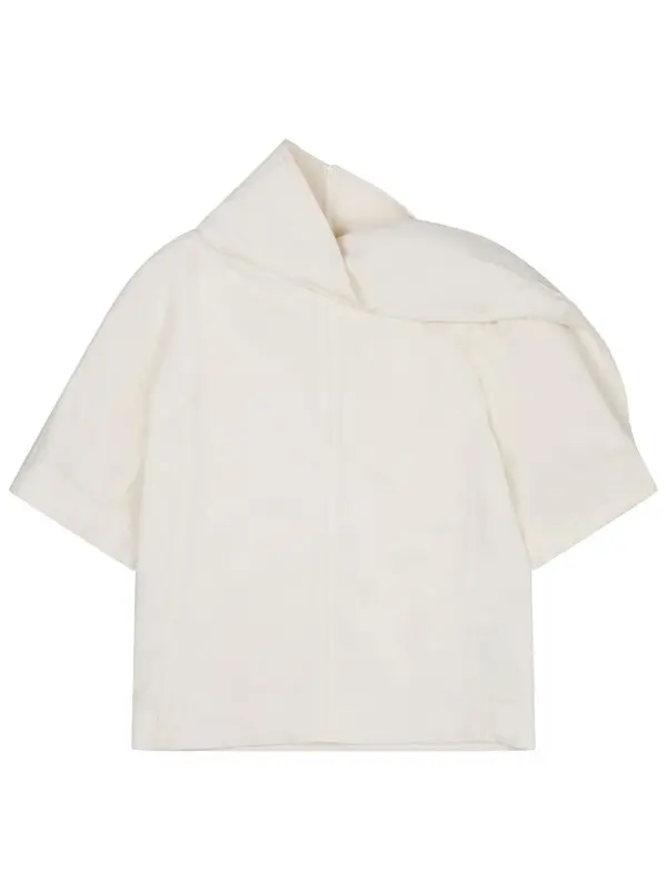Bottega Veneta Wool Top - Cream