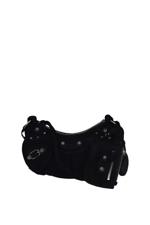 Balenciaga Cagole Xs Shoulder Bag - Black