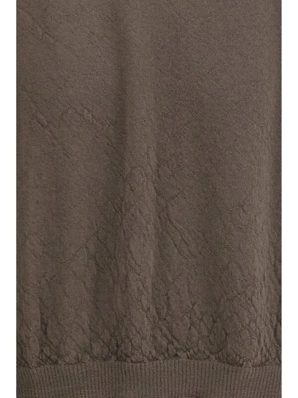 Rick Owens V-neck Fine Knit Sweater - Gray