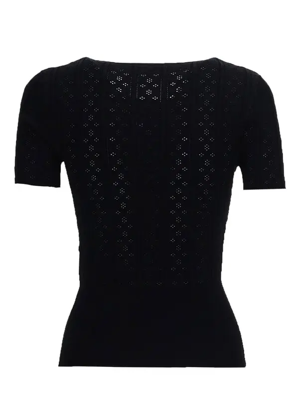 JW Anderson Pointelle Knit T-shirt