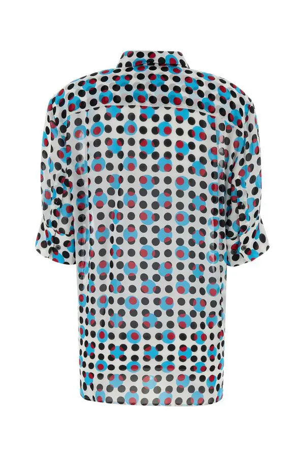 Dries Van Noten Printed Crepe Celindo Shirt