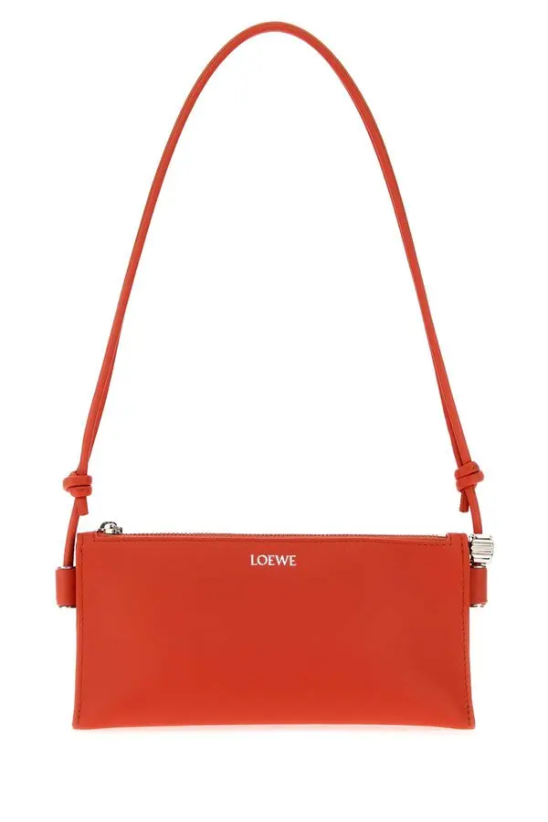 Loewe Joya Pouch Calf Leather - Red