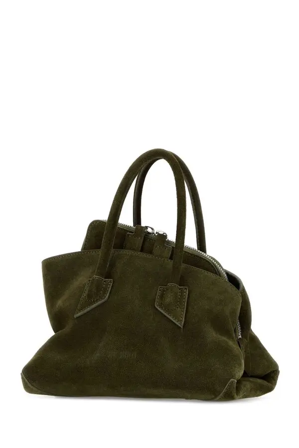 Attico Army Suede La Passeggiata Handbag