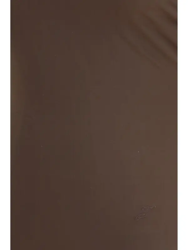 Jacquemus Ruffled One-piece Swimsuit - Brown