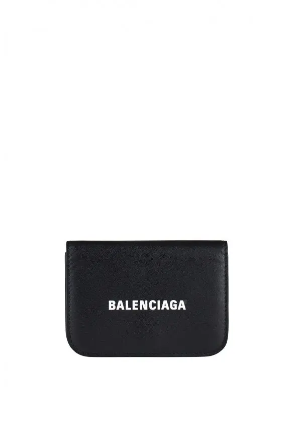 Balenciaga Wallet Cash Mini - Black