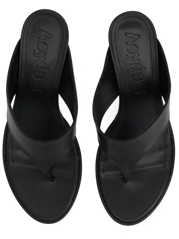 AeydĒ Olenna Heel Sandal - Black
