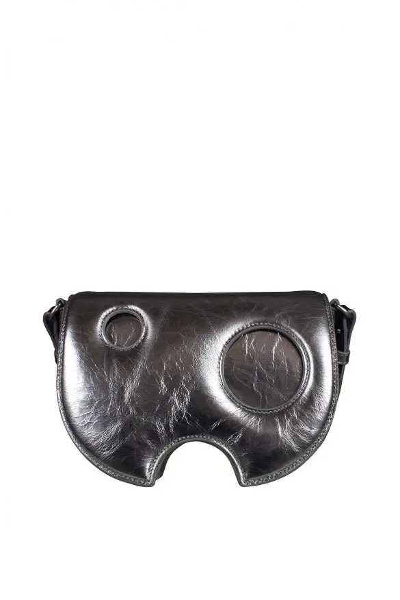 Off-White Burrow Shoulder Bag - Silver