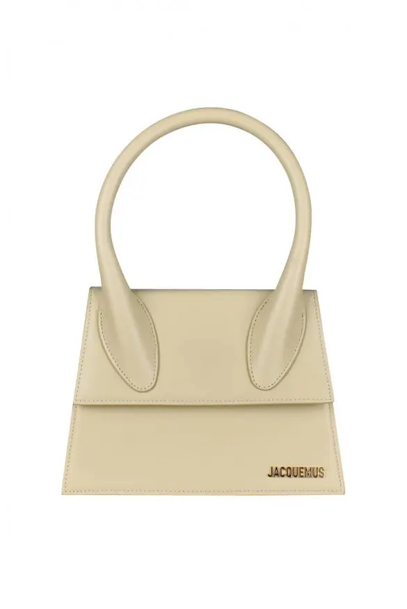 Jacquemus Le Grand Chiquito Top Handle Bag - Cream