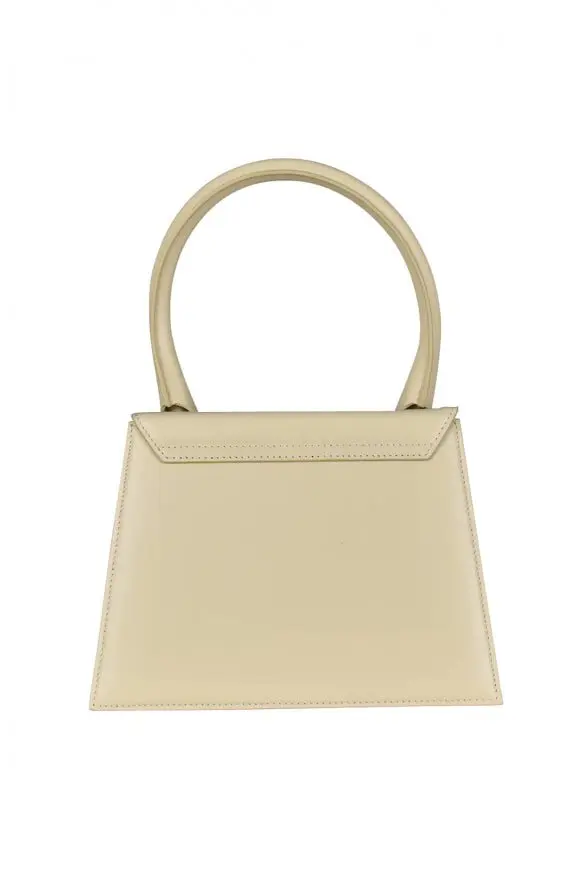 Jacquemus Le Grand Chiquito Top Handle Bag - Cream