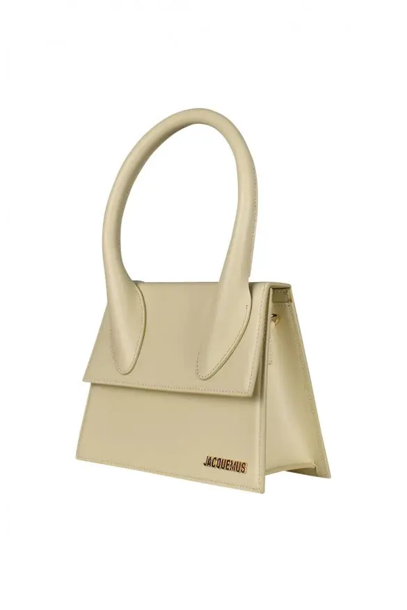 Jacquemus Le Grand Chiquito Top Handle Bag - Cream