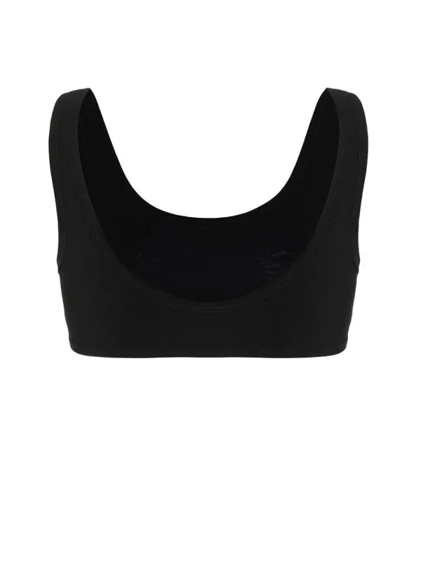 JIL SANDER Bikini Top - Black