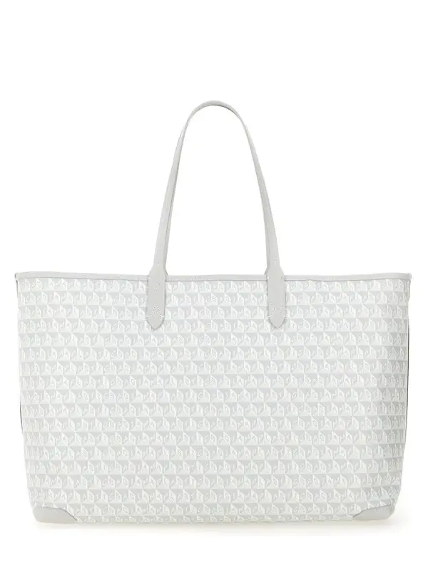 ANYA HINDMARCH I Am A Plastic Bag Wink" Tote Bag - Gray