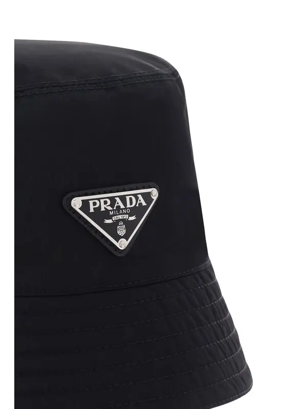 Prada Re-nylon Bucket Hat - Black