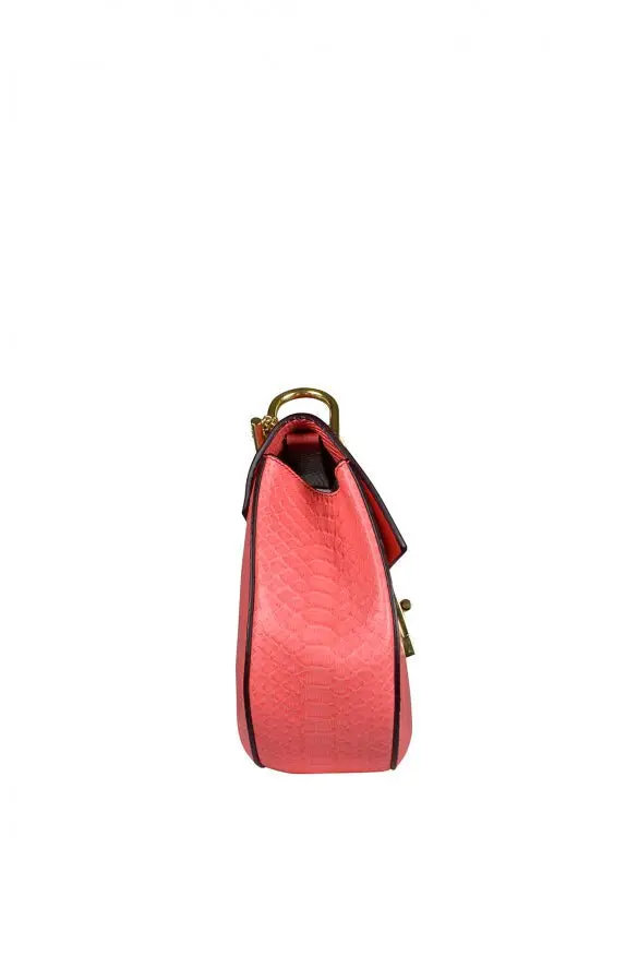 Chloé Drew Shoulder Bag - Pink