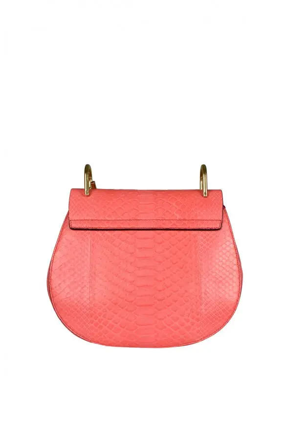 Chloé Drew Shoulder Bag - Pink