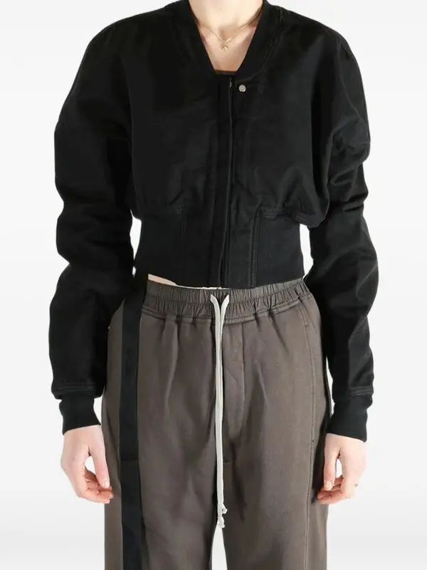 Rick Owens Cropped Bomber Jacket - Multicolor