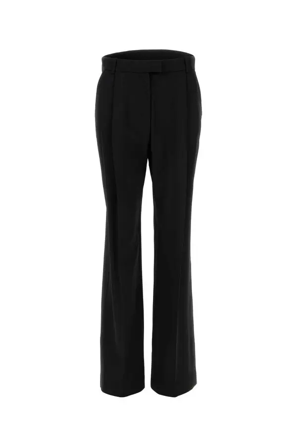 Attico Wool Pants - Black