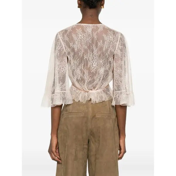 Alberta Ferretti Light Lace Blouse