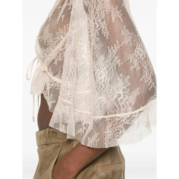 Alberta Ferretti Light Lace Blouse