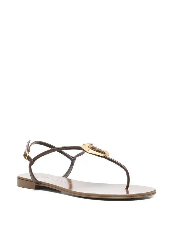 GIUSEPPE ZANOTTI Atlantide Thong Sandals - Multicolor