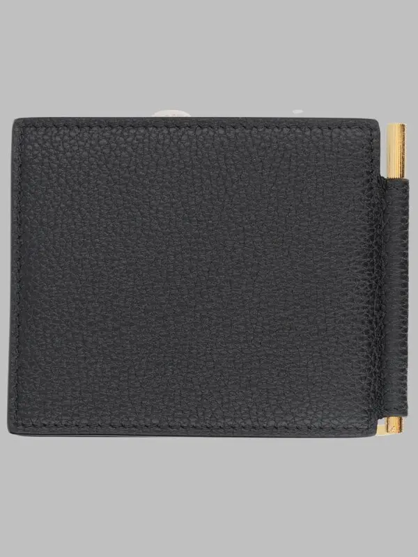 TOM FORD Calf Leather T-slim Belt - Black