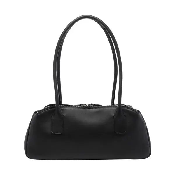COURREGES Strip Naplack Shoulder Bag