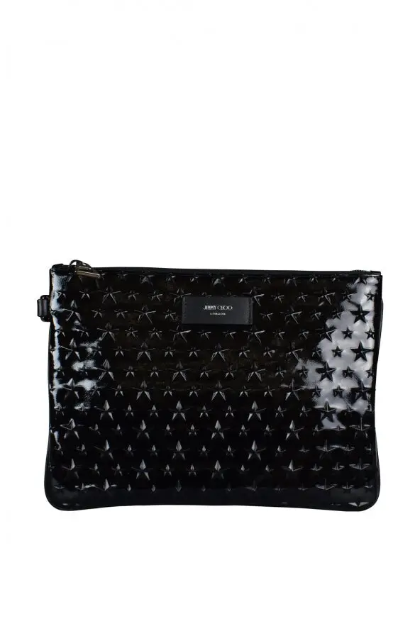 JIMMY CHOO Derek Clutch Bag - Black