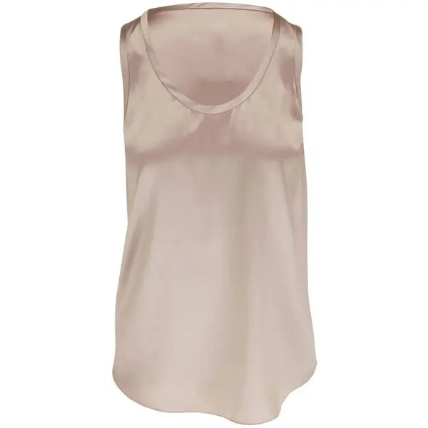 Brunello Cucinelli Sleeveless Scoop Neck Blouse - Pink